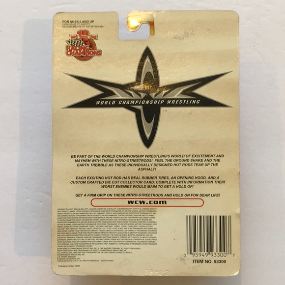 Toys | Psychosis Wcw Nitrostreet Rods Die Cast Car Damaged Packaging 1 ...